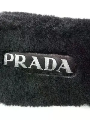 Prada 2010s Logo-plaque Sandals