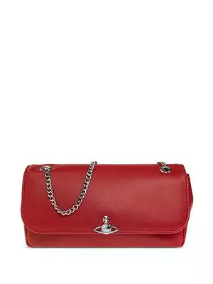 VIVIENNE WESTWOOD Chain Crossbody Purse Red