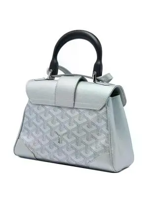 Goyard 2020 Mini Goyardine Precious Metals Saigon Souple Satchel