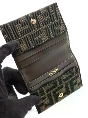 Fendi 2020s Ff Motif Card Case
