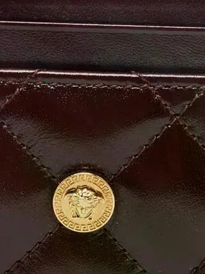 Versace La Medusa Quilted Card Holder