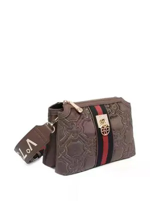 V°73 Cate Logo-plaque Crossbody Bag - Brown