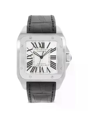 Cartier Santos 100 38mm Watch - White