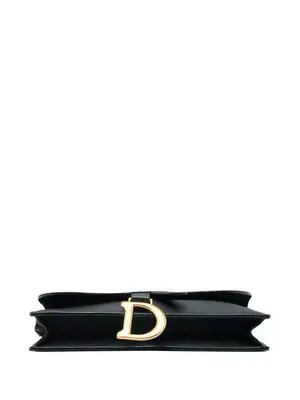 Dior 2020 Grained Calfskin Saddle Pouch Crossbody Bag