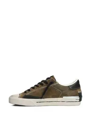 CRIME LONDON Panelled Low-top Sneakers