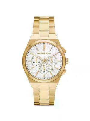 Michael Kors Oversized Lennox Gold-tone Watch