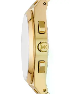 Michael Kors Oversized Lennox Gold-tone Watch