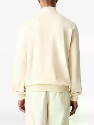 Lacoste Quarter-zip Logo-patch Sweatshirt