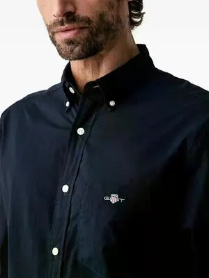 Gant Regular Logo-embroidered Shirt