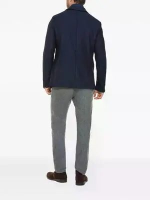 NORWEGIAN WOOL Notch-lapel Single-breasted Blazer