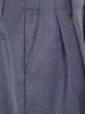 Alberta Ferretti Pleated Belt-loop Tailored Trousers