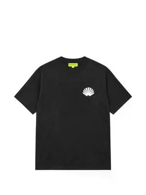 NEW AMSTERDAM SURFASSOCIATION Logo-print T-shirt - Black