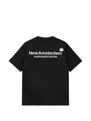 NEW AMSTERDAM SURFASSOCIATION Logo-print T-shirt