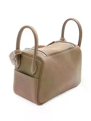 Hermès 2026 Mini Lindy Tote Bag - Brown