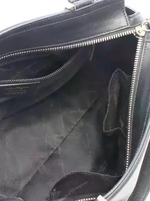 FERRAGAMO 2000s Gancini Leather Handbag