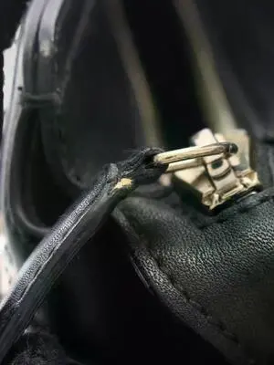 FERRAGAMO 2000s Gancini Leather Handbag