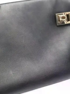 FERRAGAMO 2000s Gancini Leather Handbag