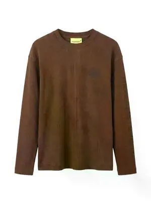 NEW AMSTERDAM SURFASSOCIATION Logo-print Waffle-knit T-shirt