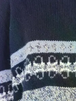 NUUR Intarsia-knit Wool Sweater