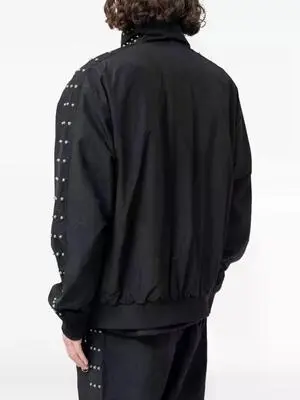 THUG CLUB Triple Line Stud Track Jacket