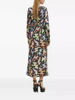 NEVER FULLY DRESSED V-neck Maxi Dress