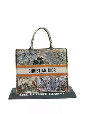 Dior 2019 Large Tropicalia Book Tote Tote Bag