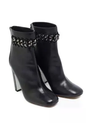 Valentino Garavani Chain-link Embellished Ankle Boots