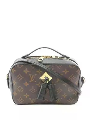 LOUIS VUITTON 2019 Saintonge Monogram Crossbody Bag - Brown