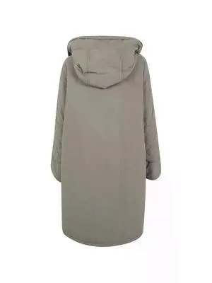 N°21 Quilted-sleeve Oversized Coat