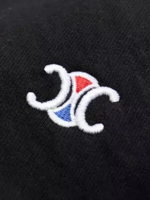 Celine 2020s Triomphe Embroidery Sweatshirt