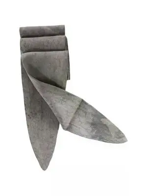 ZIGGY CHEN Digital Print Pointed Scarf