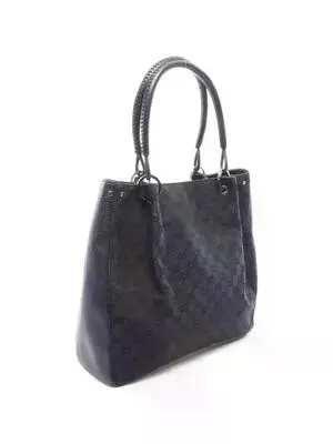 Gucci 2000s Gg Canvas Tote Bag