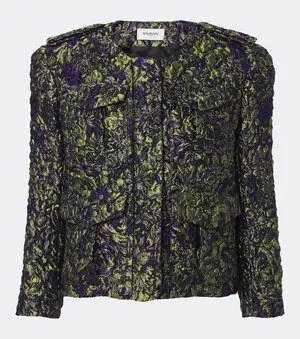 Balmain Cloqué Jacquard Jacket - Multicoloured