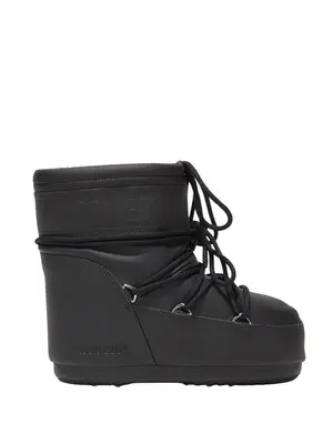 Moon Boot Low Rubber Boots "icon - Black
