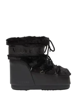 Moon Boot Faux Fur Boots "icon