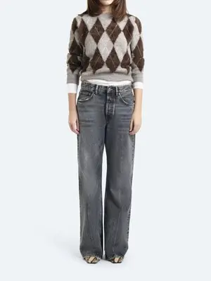 WASHINGTON DEE-CEE Purity Wide Leg Jeans Grey