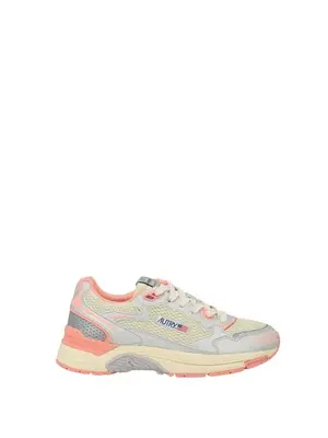 AUTRY Hyperway Sneakers With Mesh Panels - Metallic