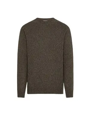 SEVENTY VENEZIA Mouliné Crewneck Sweater