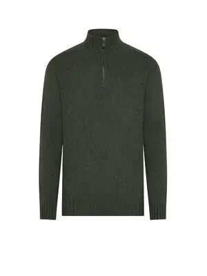 SEVENTY VENEZIA Zipped Mouliné Sweater