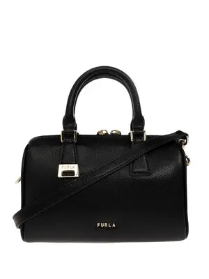 Furla Olivia Leather Handbag - Black