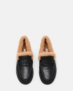 Steve Madden Ronie Faux Fur Loafers