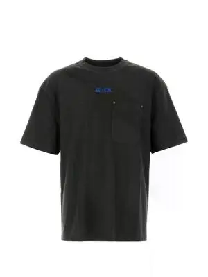 Hugo Logo-print Chest-pocket T-shirt