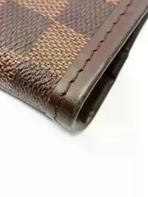 LOUIS VUITTON 2015 Mm Neverfull Damier Ebene Tote Bag