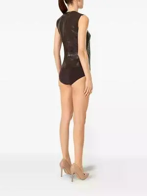 Wolford Crocodile-effect Sleeveless Tank Top
