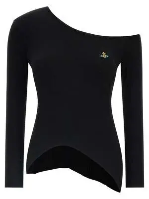 VIVIENNE WESTWOOD Orgy Shoulder' T-shirt - Black