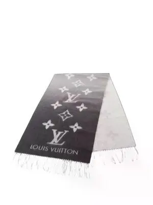 LOUIS VUITTON 2021 Reykjavik Monogram Scarf - Grey