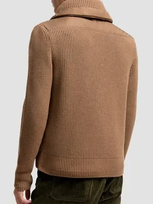 Moncler Cardigan In Wool