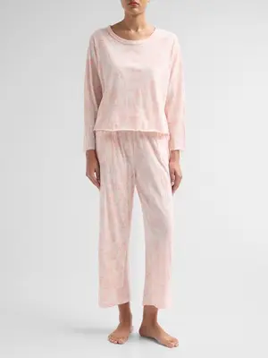 PAPINELLE Nostalgia Floral Cotton Pajamas