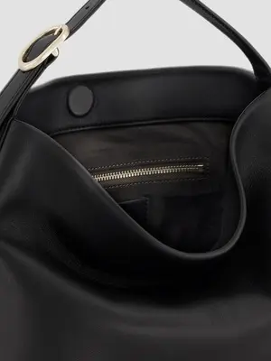 Vince Plonge Vivian Small Hobo Bag - Black