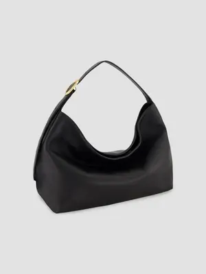 Vince Plonge Vivian Small Hobo Bag - Black